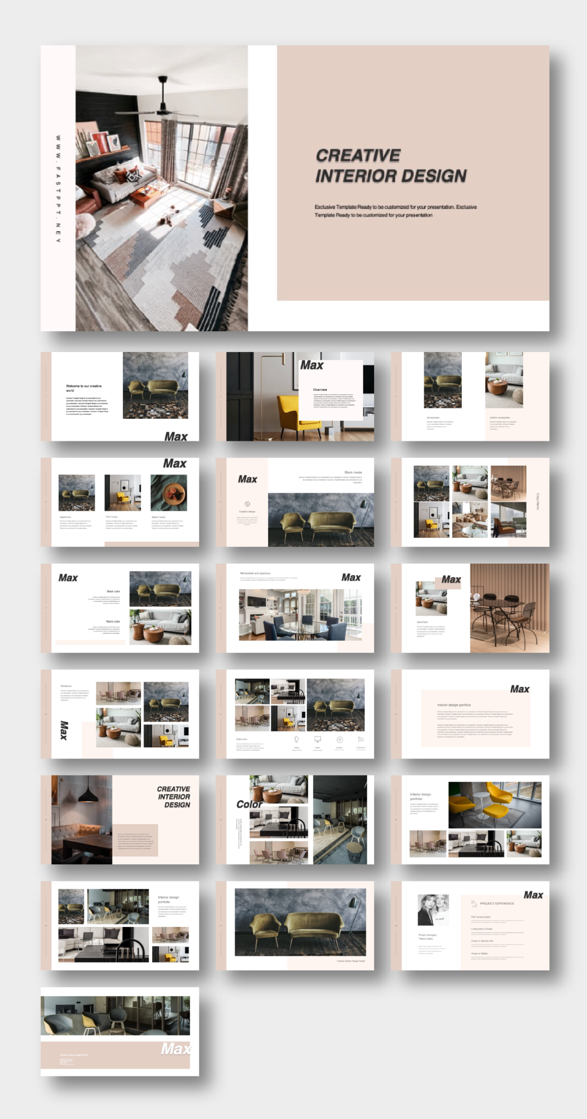 Design Studio Interior Project Template – Original and High Quality ...