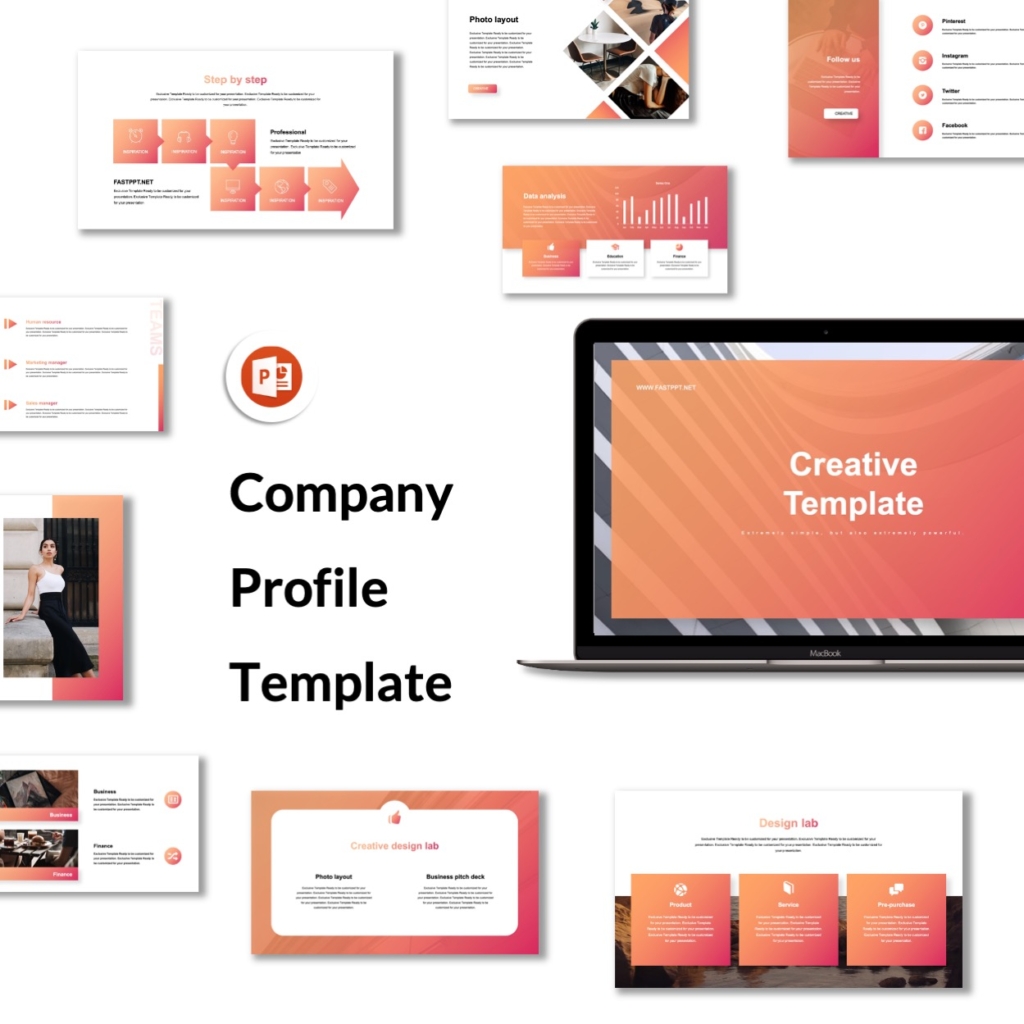 Beautiful Introduction & Business Plan Presentation Template – Original ...