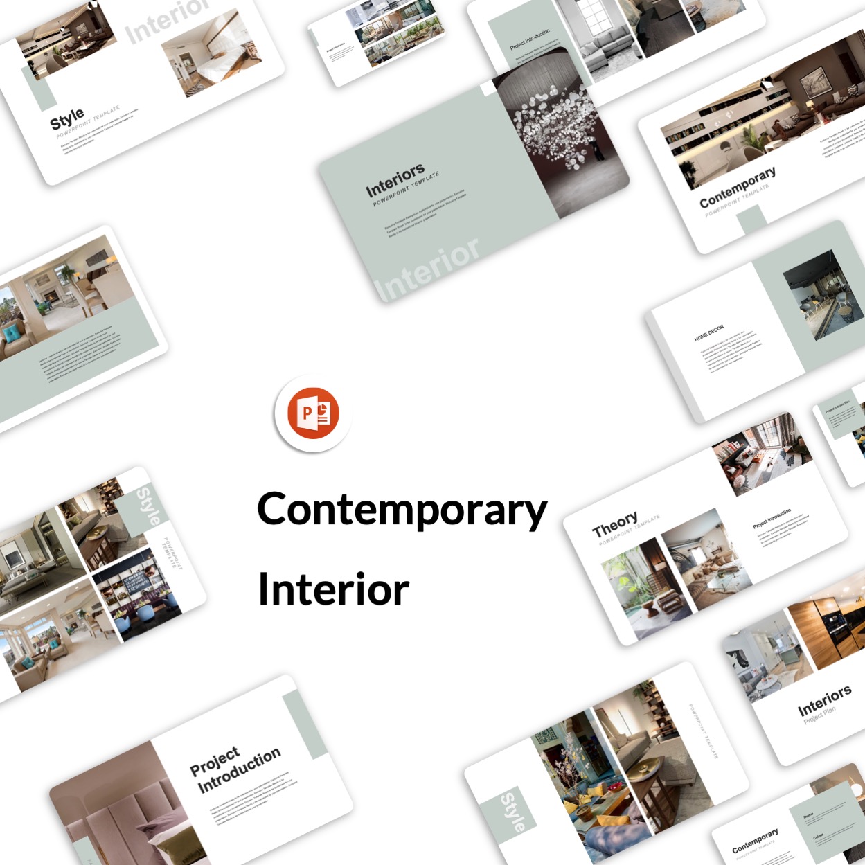 Creative Contemporary Interior Design Template – 2026 Trending ...