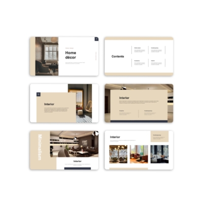 Creative Modern Interior Design PowerPoint Template – Original and High ...