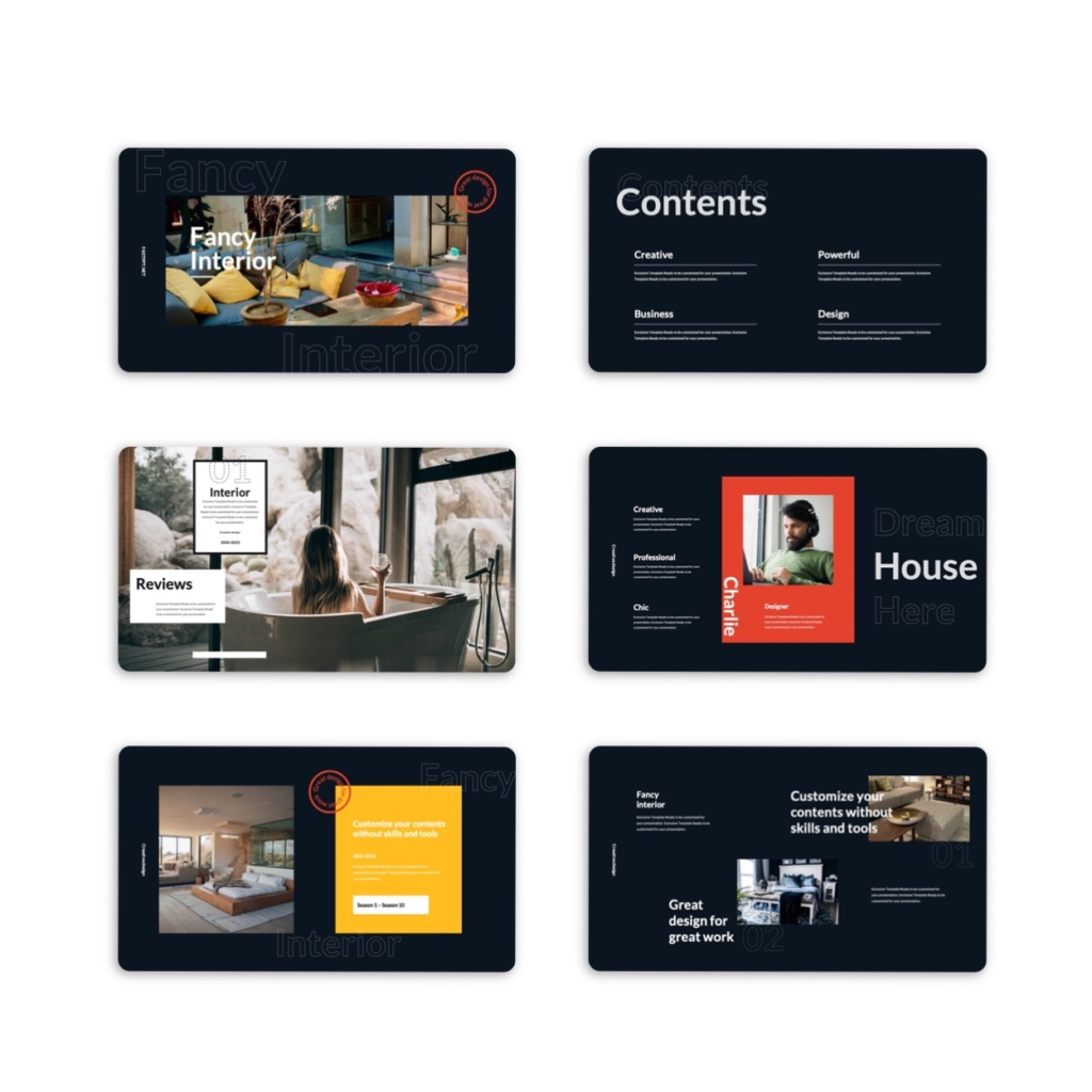 Google Slides-Business Plan Red Theme Presentation Template – Original ...