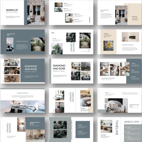 Creative Interiors Design Presentation Template – Original and High ...