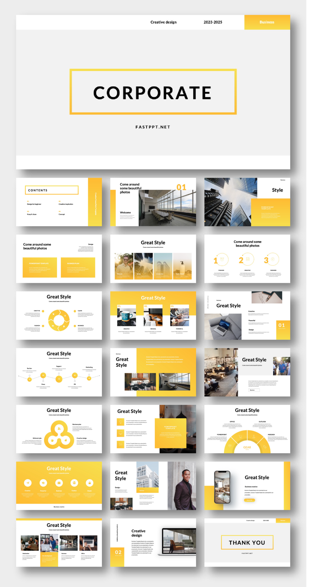 2 in 1 Corporate Professional PowerPoint Template – 2026 Trending ...