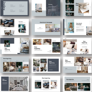 Luxury Furniture Interior Design PowerPoint Template – Original and ...