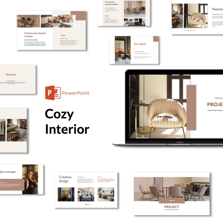 Design Studio Interior Project Template – Original and High Quality ...