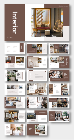 Creative Interior & Decor Presentation Template – Original and High ...