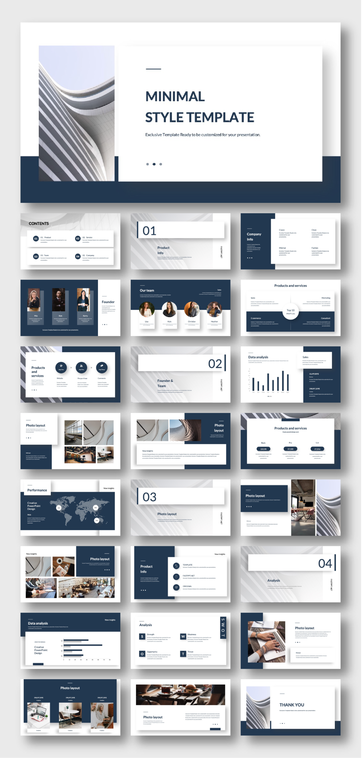 Google Slides-Clean Elegant Business PowerPoint Template – Original and ...