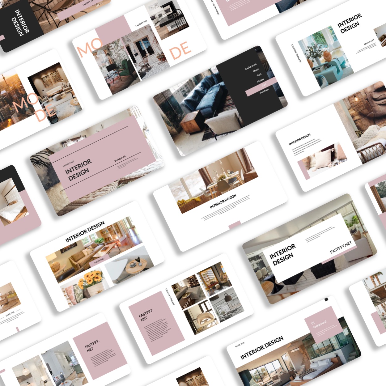 Cozy Creative Interior Presentation Template – Original and High ...