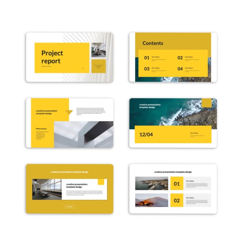 Minimal Powerful Business Presentation Template – 2026 Trending ...