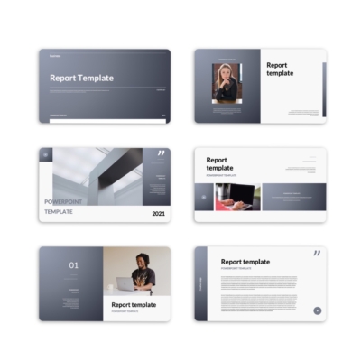 Minimalist Elegant Business Presentation Template – Original and High ...