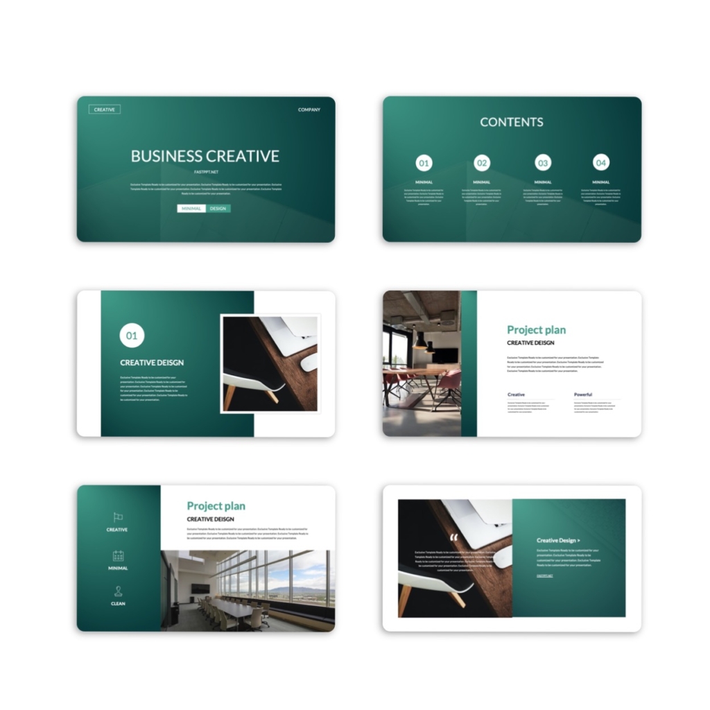2 in 1 Minimal Professional PowerPoint Template – Original and High ...