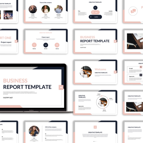 Classic Creative Report PowerPoint Template – Original and High Quality ...