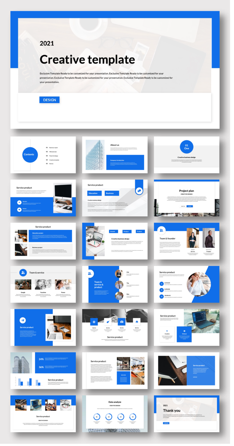 Creative Project Analysis PowerPoint Template – Original and High ...