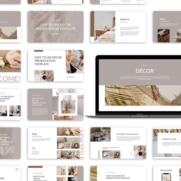 Creative Contemporary Interior Design Template – Original and High ...