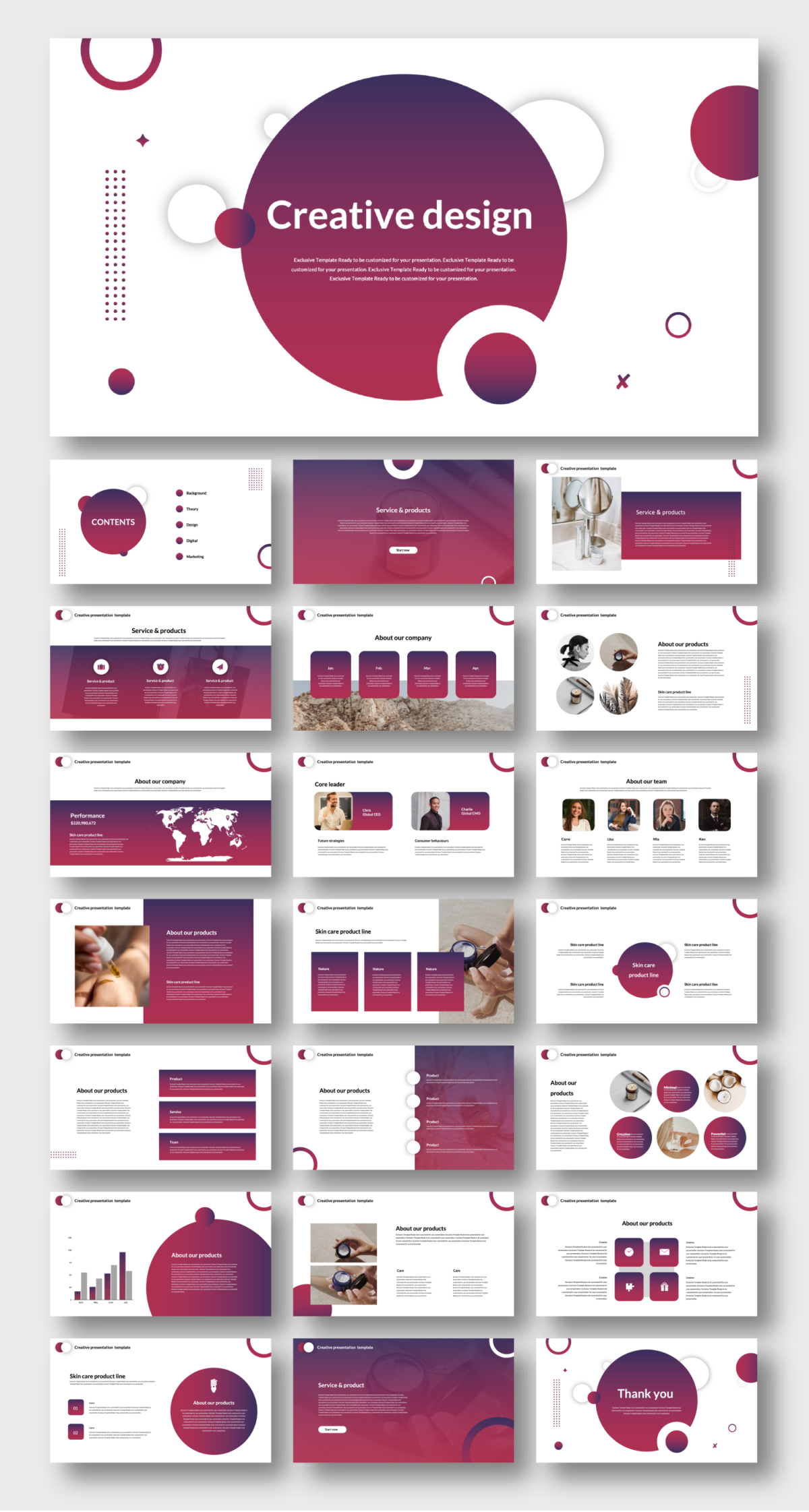 Powerful Business Design Presentation Template – Original and High ...