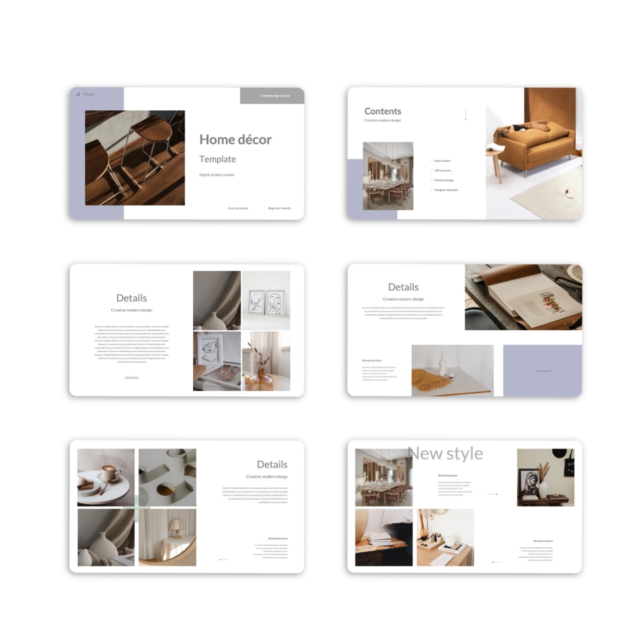 Design Studio Interior Project Template – Original and High Quality ...