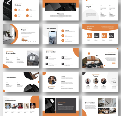 Creative Corporate Company PowerPoint Template – Original and High ...