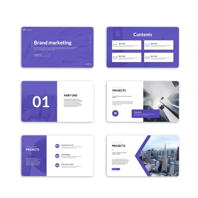 Business Analysis & Project Report Presentation Template – Original and ...