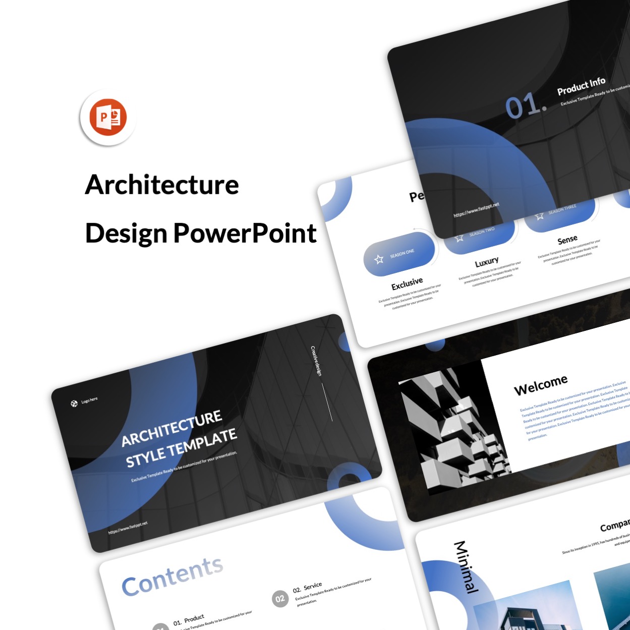 Powerful Architecture Design PowerPoint Template – Original and High ...