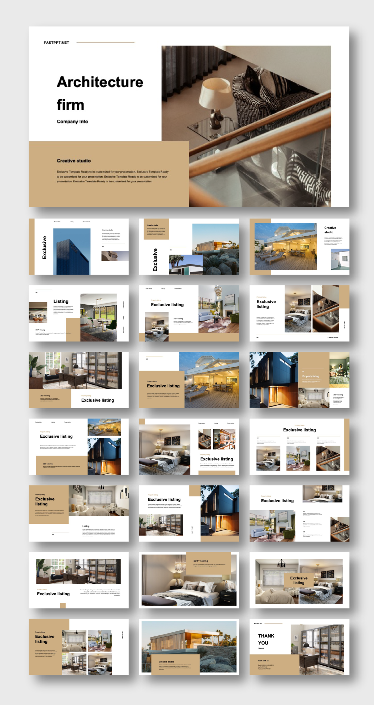 Minimal Creative Portfolio Presentation Template – Original and High ...