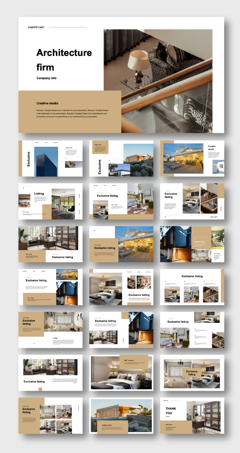 Minimal Creative Portfolio Presentation Template – Original and High ...