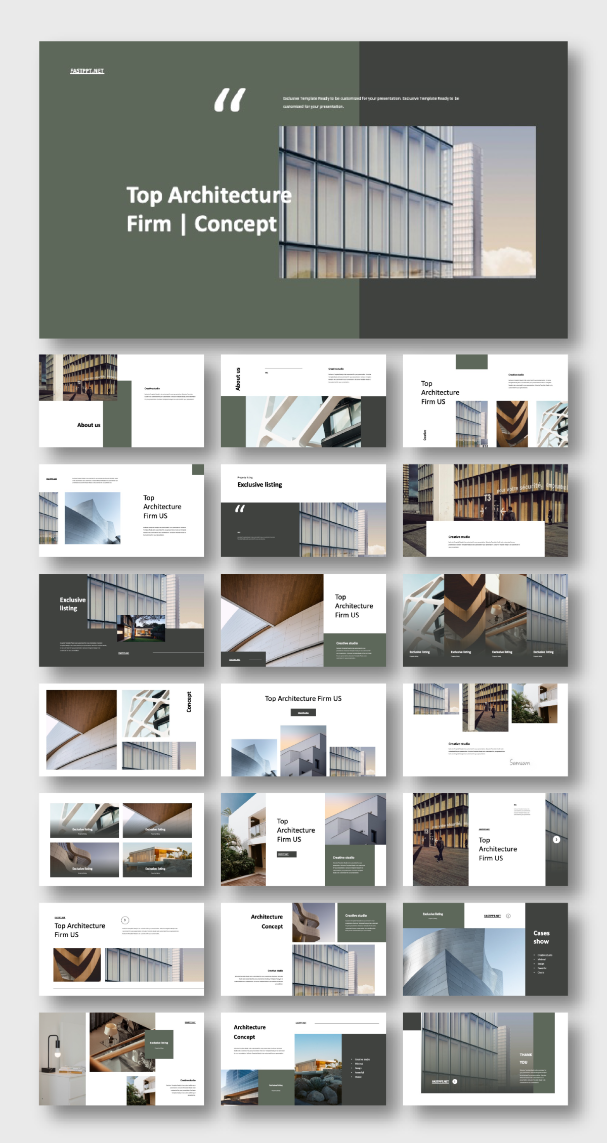 Contemporary Modern Architecture Presentation Template – Original and ...