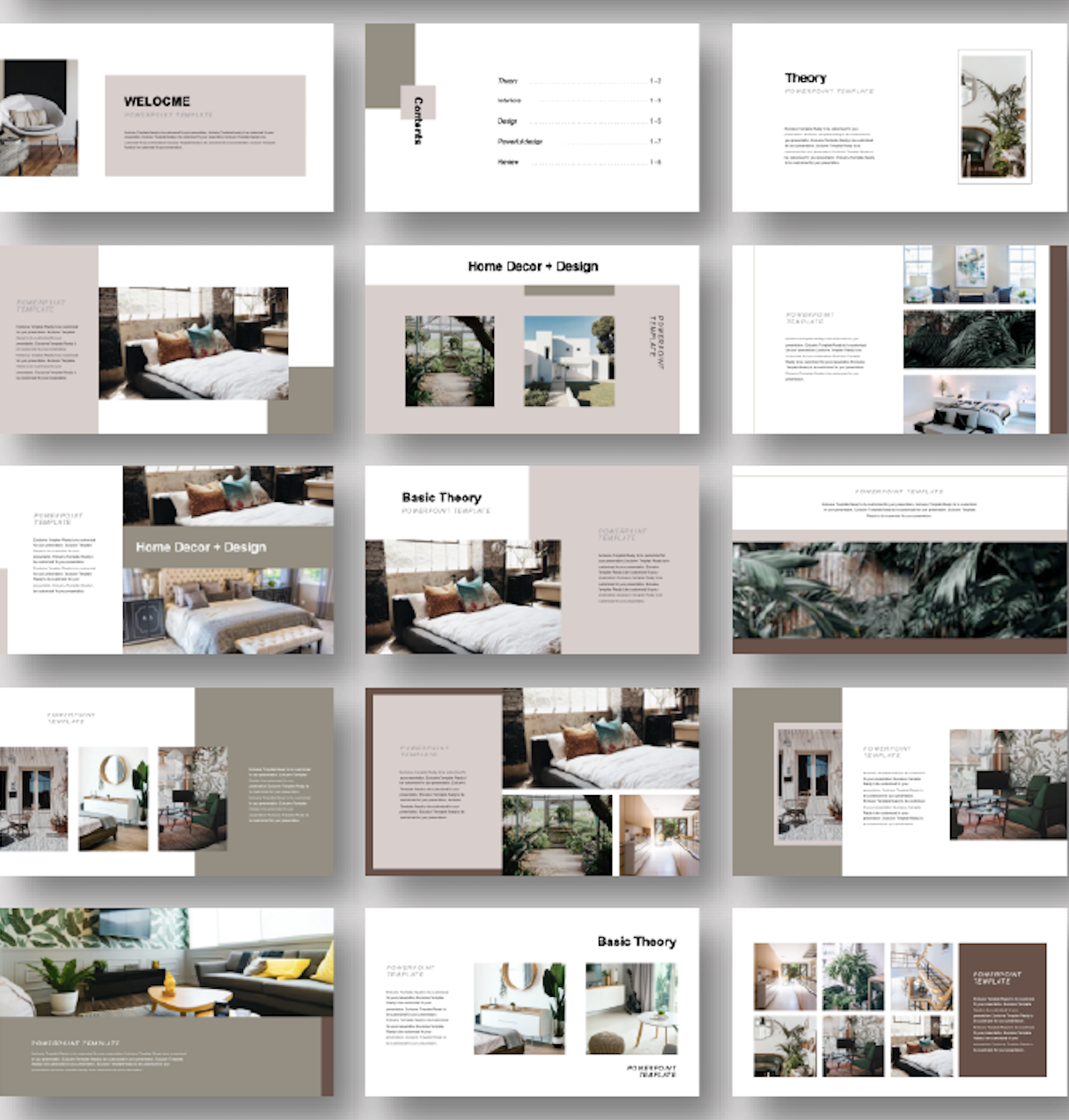 Interior Design Presentation Template