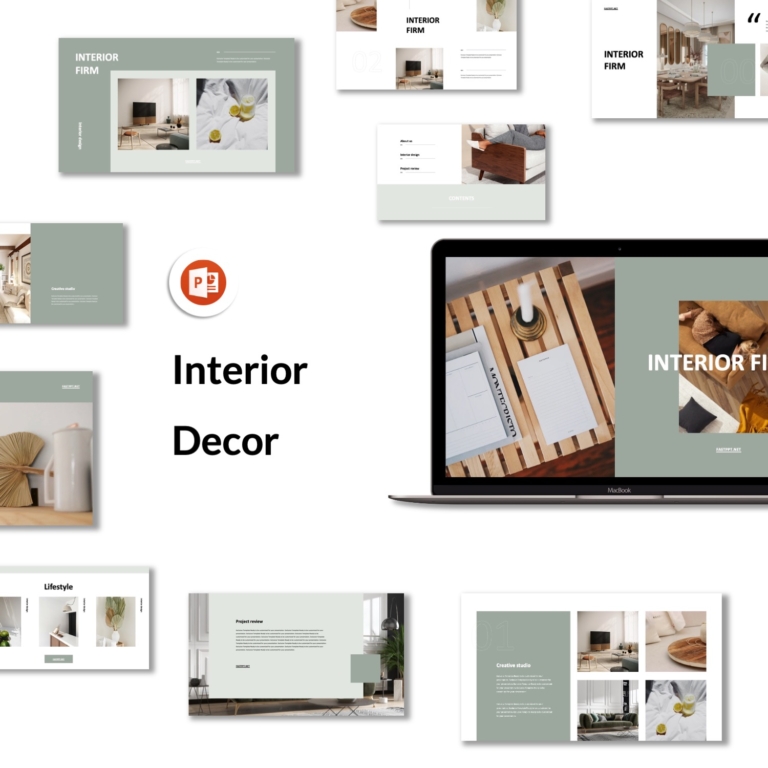 Creative Contemporary Interior Design Template – Original and High ...