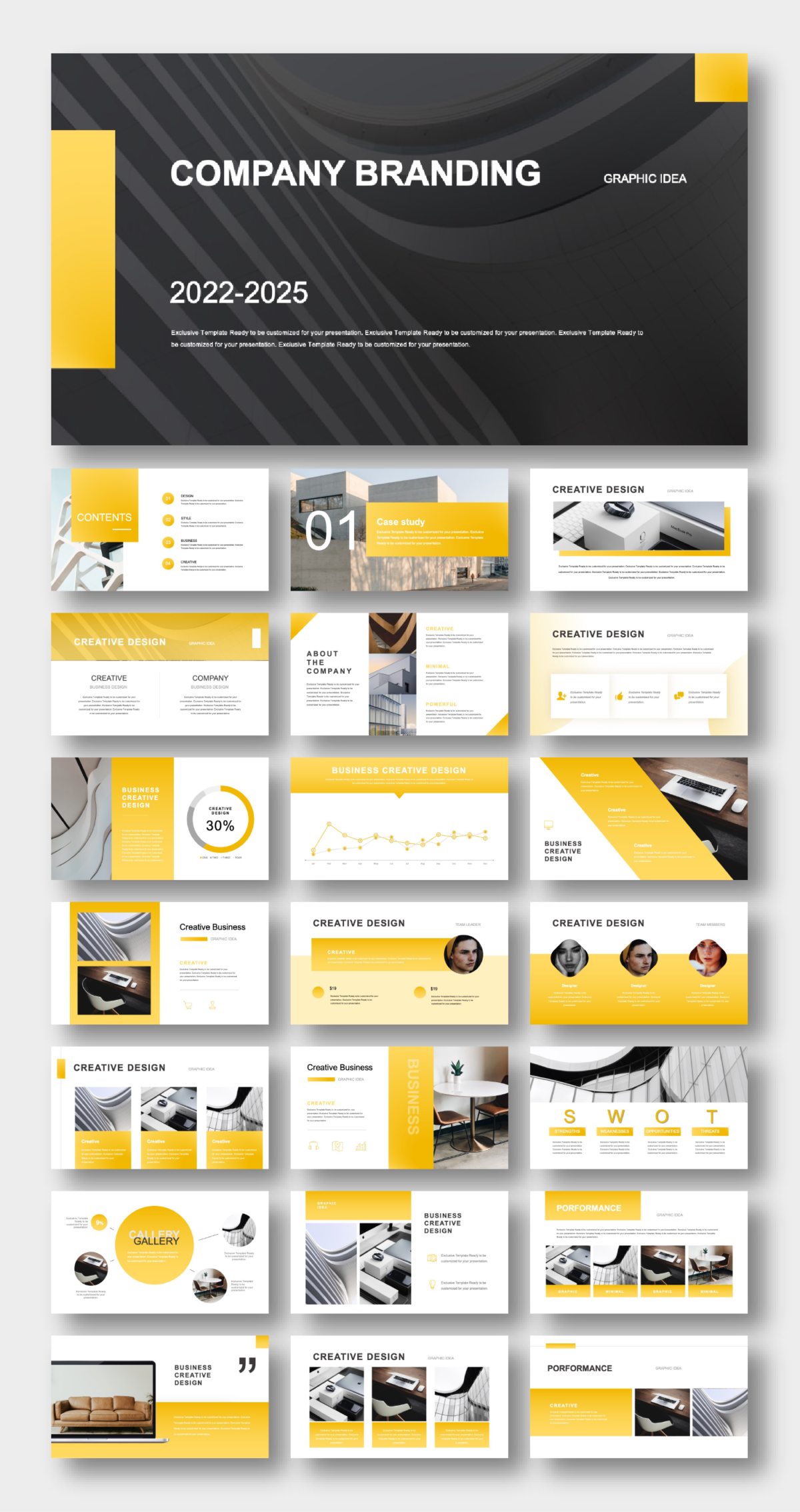 Brand Plan Strategy Creative Presentation Template – Original and High ...