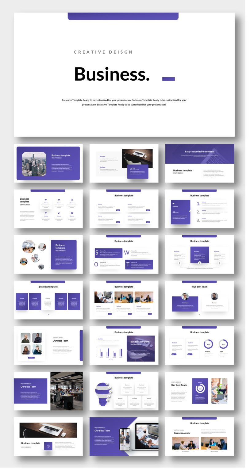 Clean and Innovative PowerPoint Presentation Slides – Original and High ...