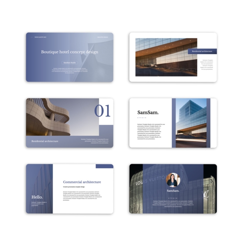 Modern Luxury Art Classy PowerPoint Template – 2026 Trending PowerPoint ...