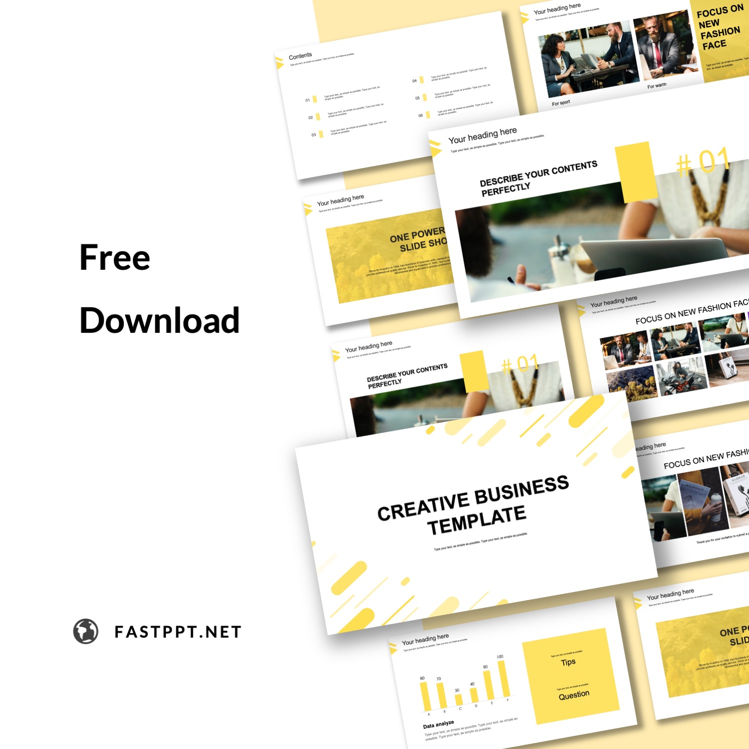 FREE TRIAL-Business PowerPoint Presentation Template – Original and ...