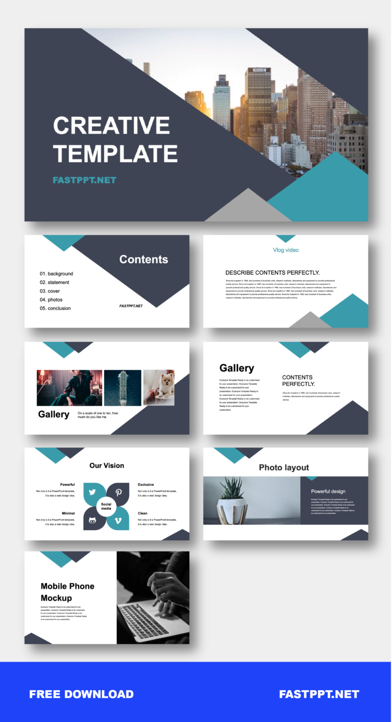 FREE TRIAL-Business PowerPoint Presentation Template – Original and ...