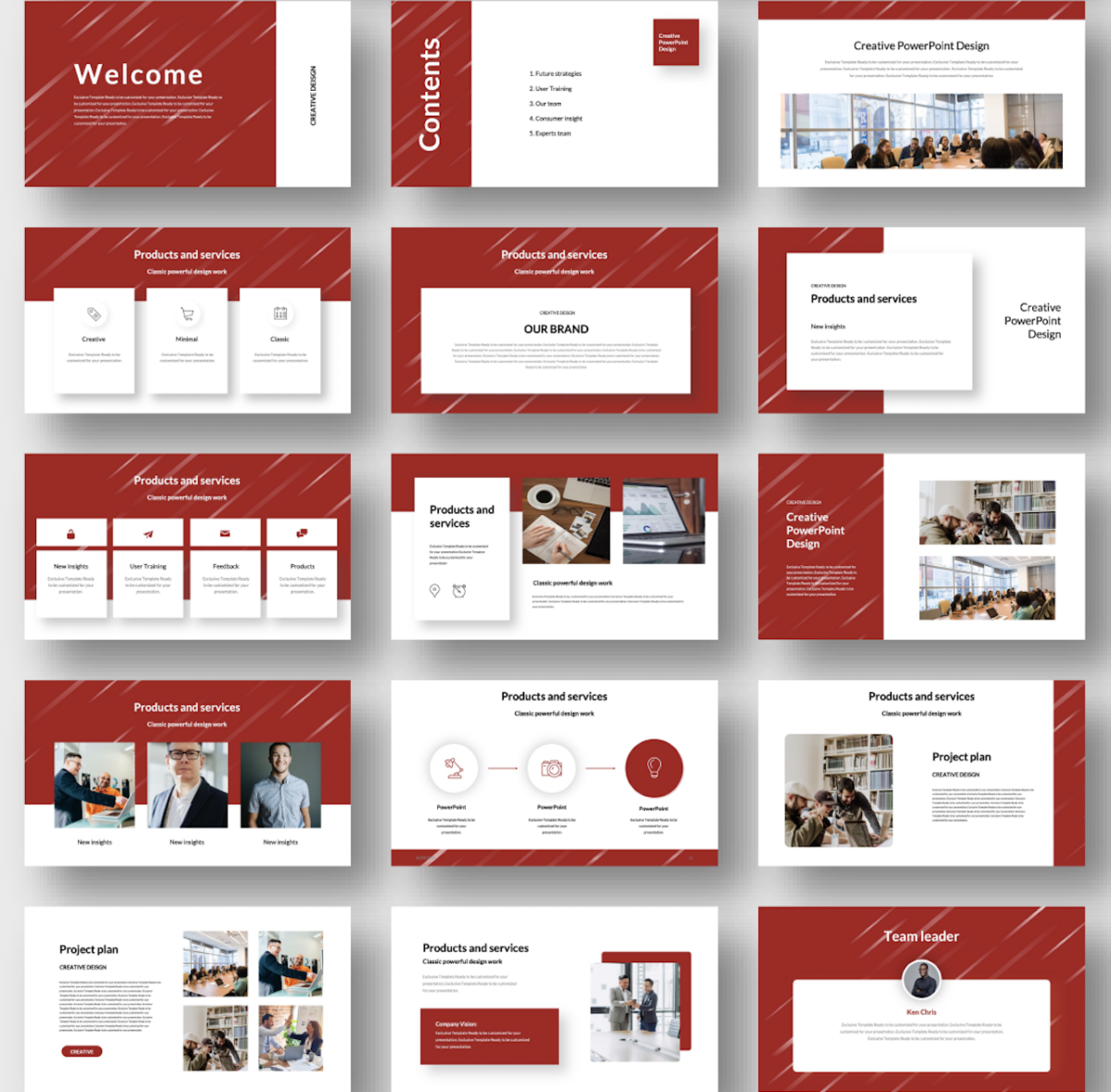 Business Premium Creative Presentation Template – Original and High ...