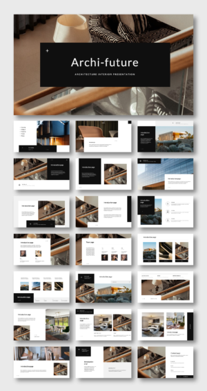 Contemporary Minimal Architectural Presentation Template – Original and ...
