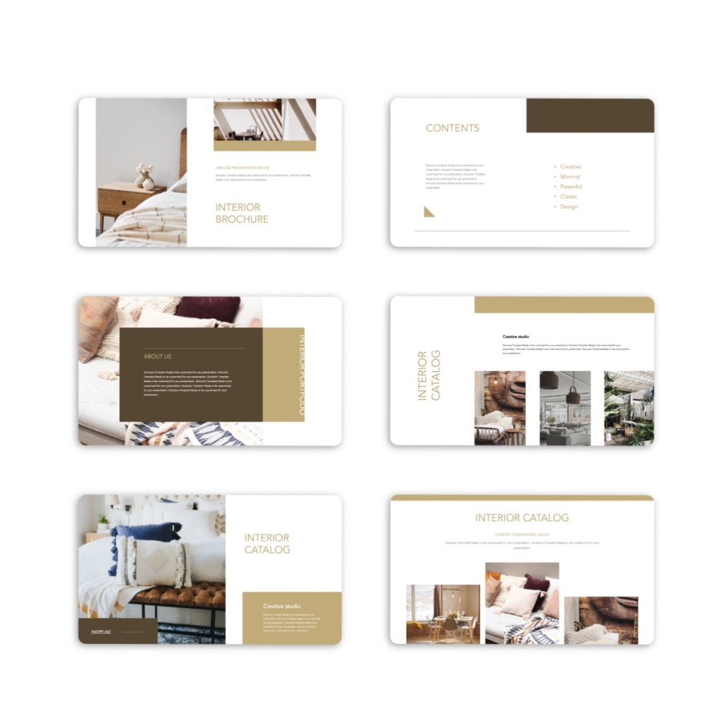 Beautiful Sage Interior Design PowerPoint Template – 2026 Trending ...