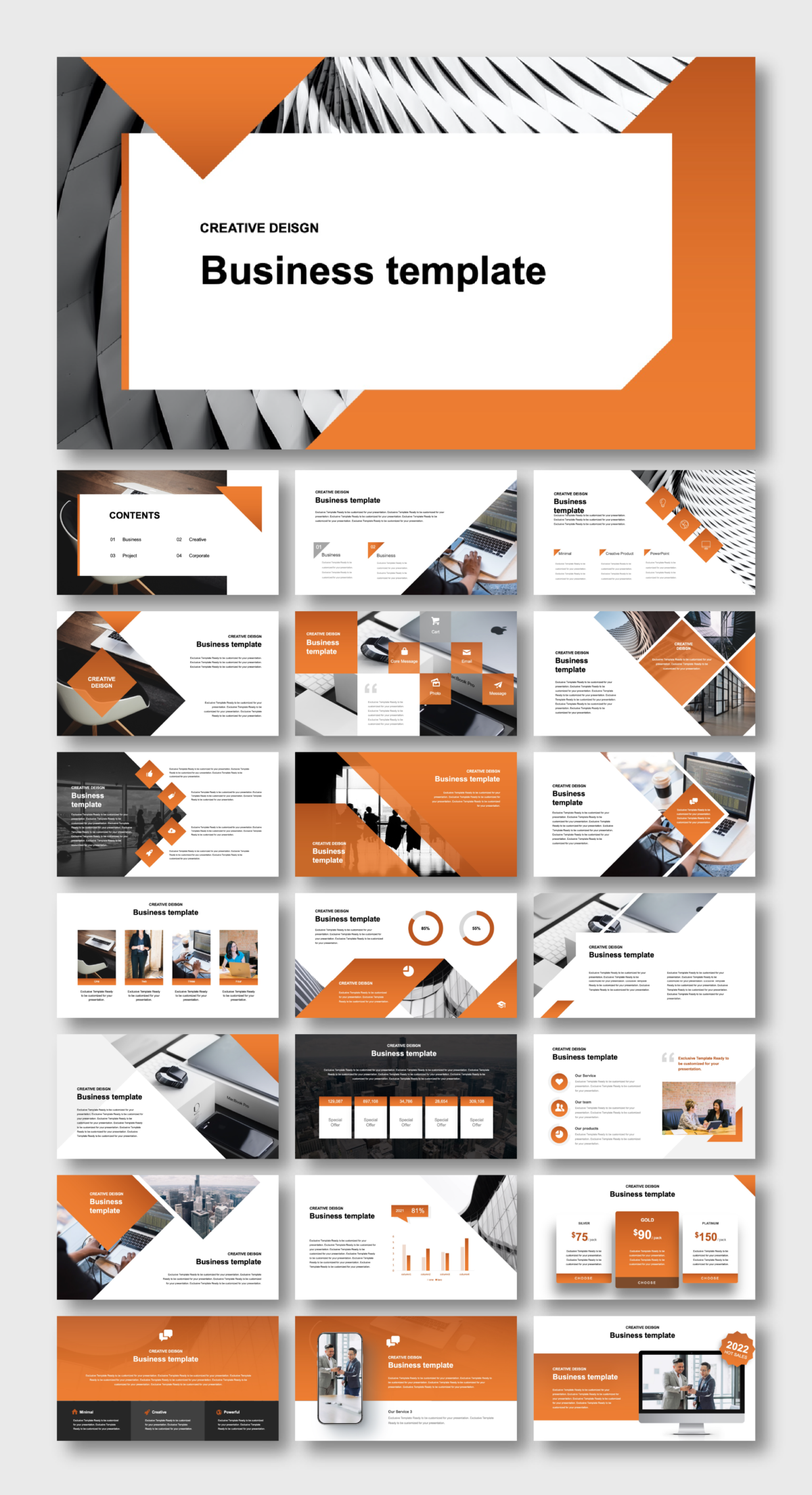 Corporate Business Multipurpose PowerPoint Presentation Template ...