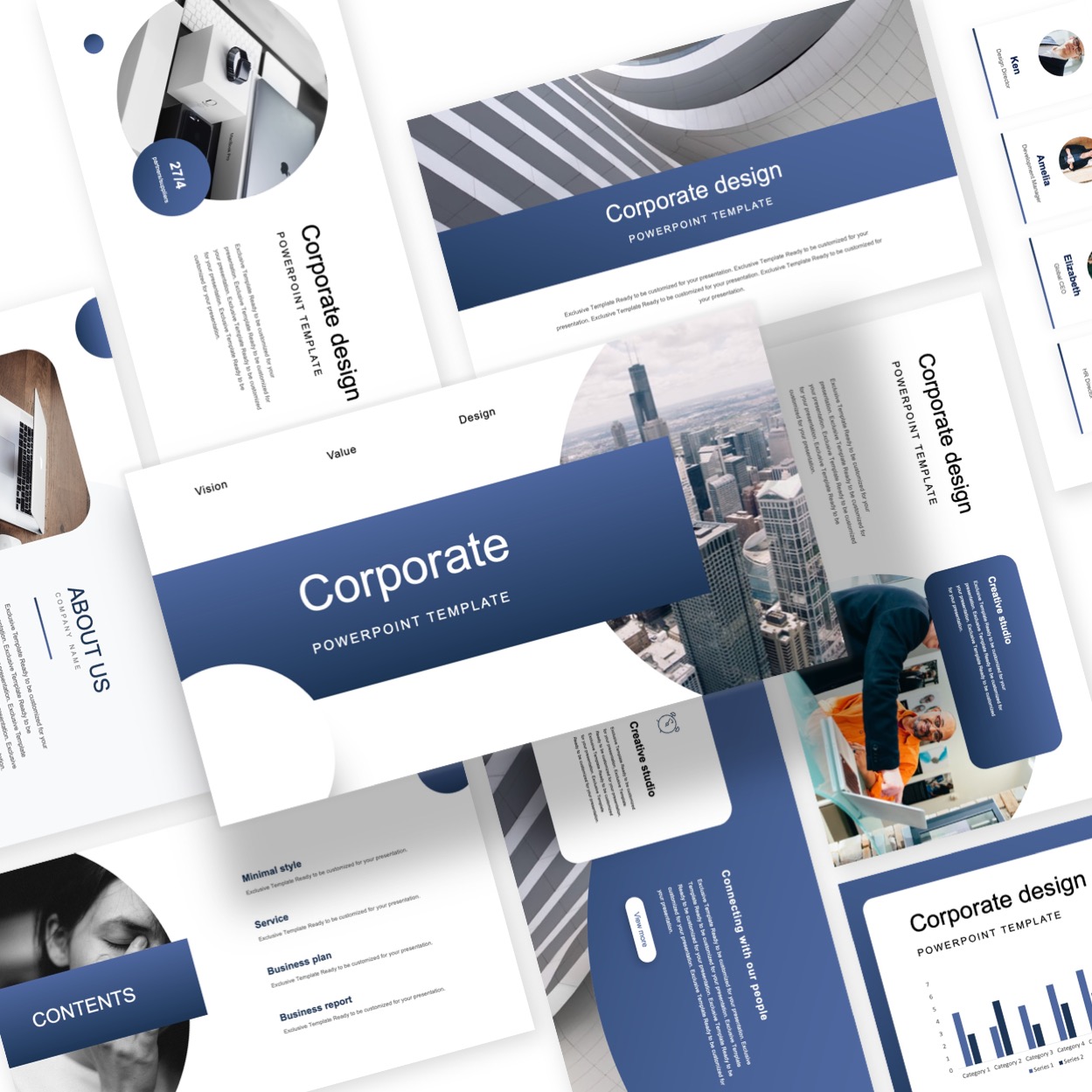 Creative Agency Corporate Powerpoint Presentation – Original and High ...