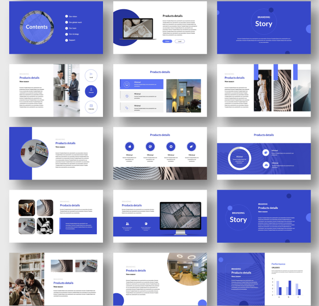 Company Corporate Project Presentation Template – Original and High ...
