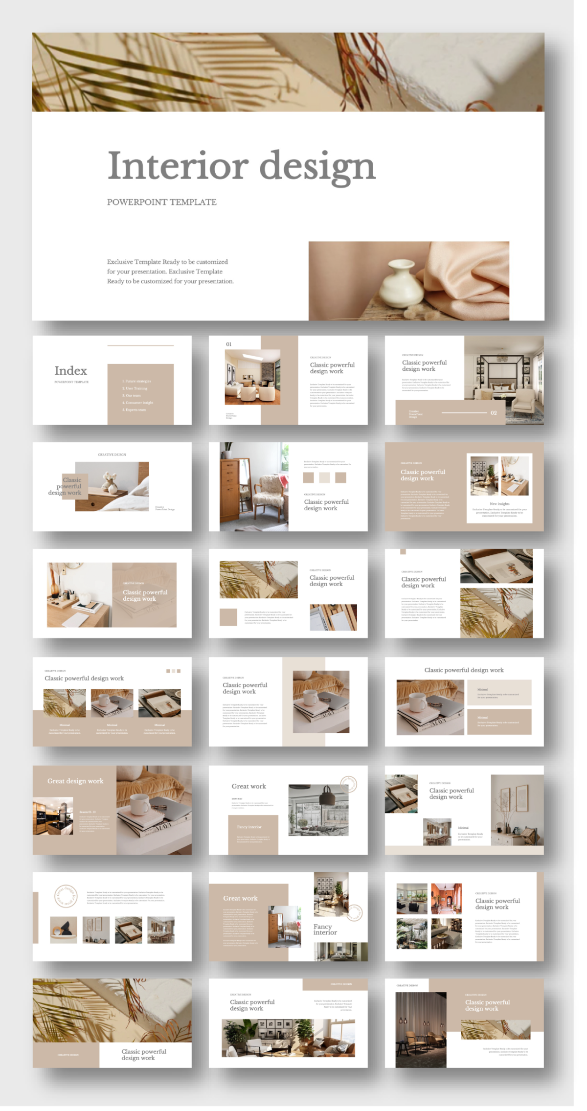 Amazing Interior Projects Presentation Template – Original and High ...