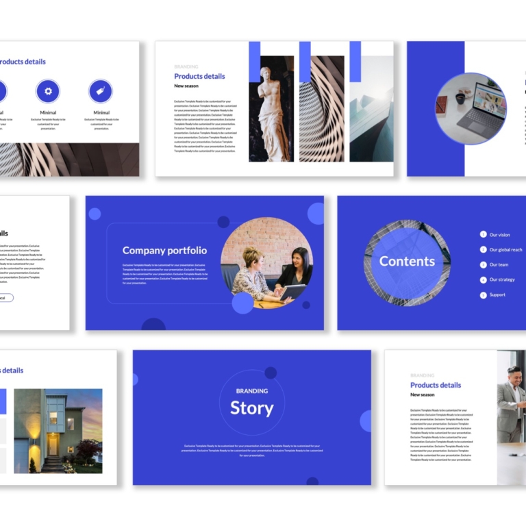 Company Corporate Project Presentation Template – 2026 Trending ...