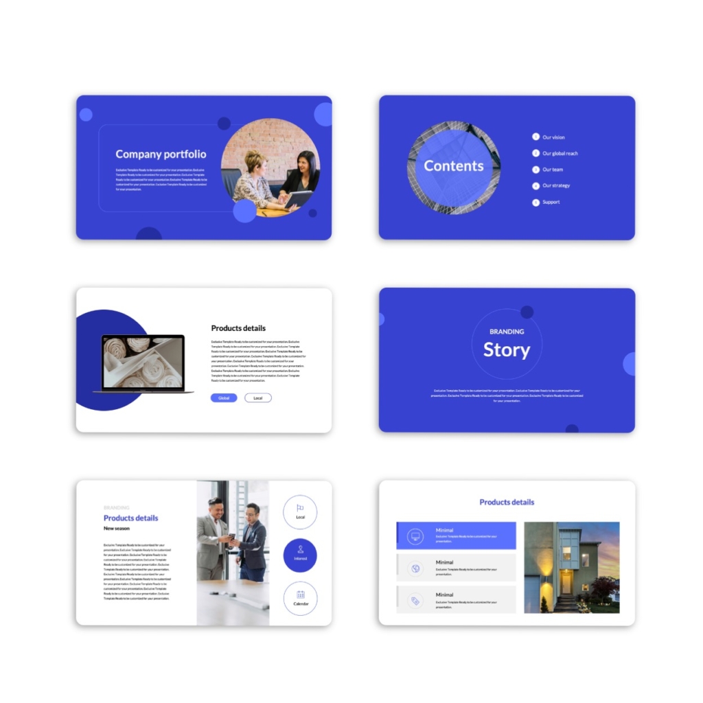 Artist Minimal Creative Professional PowerPoint Template – Original and ...