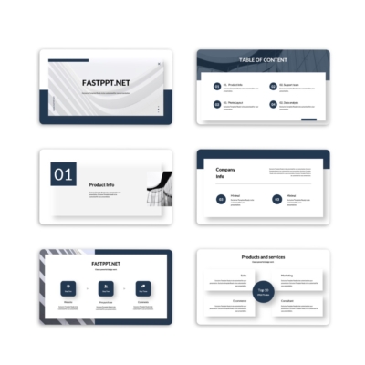 Clean Magazine Style Business Presentation Template – Original and High ...