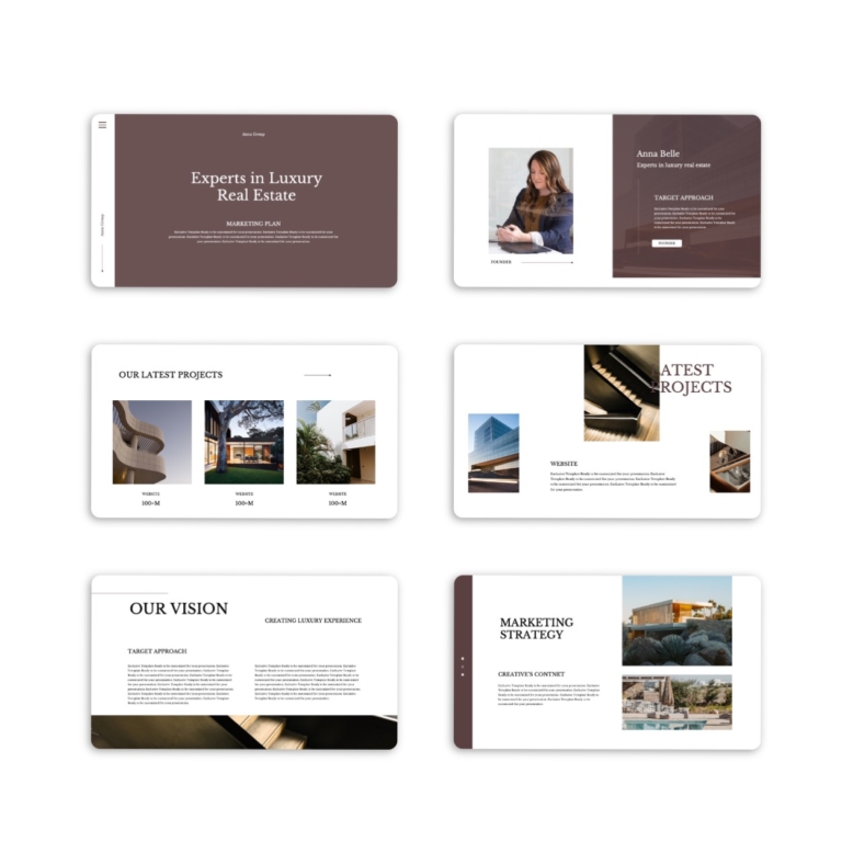 Modern Luxury Art Classy PowerPoint Template – Original and High ...