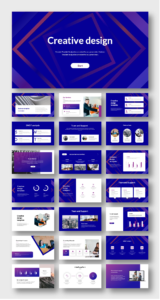 Colorful Creative Project Report PowerPoint Template – Original and ...