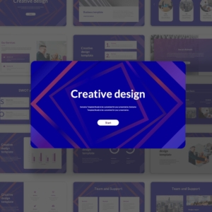Colorful Creative Project Report PowerPoint Template – Original and ...