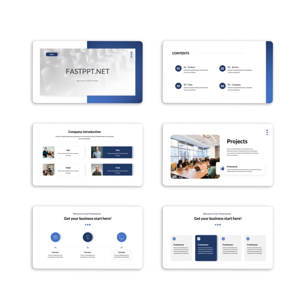 Company Consultant Project Presentation PowerPoint Template – Original ...
