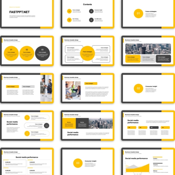 Creative Minimal Project Reporting Presentation Template – Original and ...