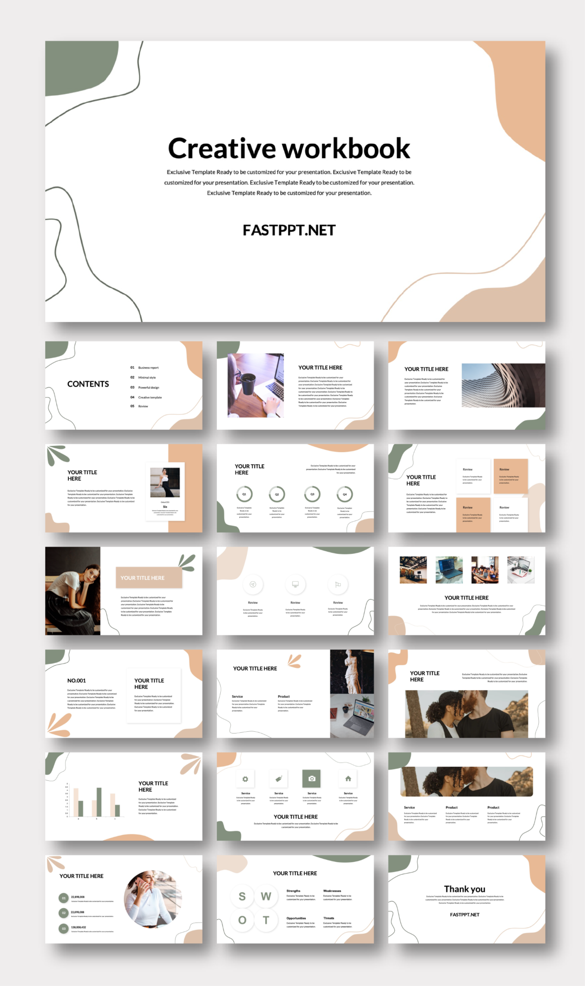 Creative Art Design Elegant PowerPoint Template – Original and High ...