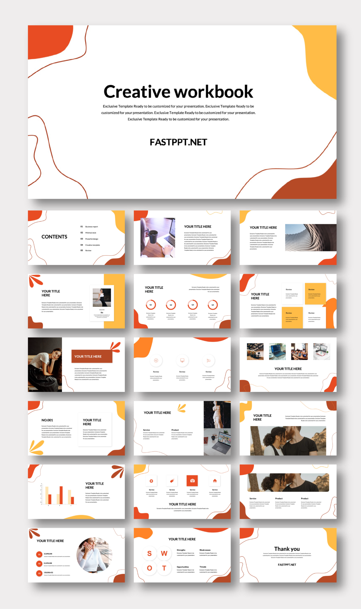 Creative Art Design Elegant PowerPoint Template – Original and High ...